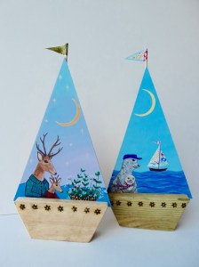 Sailboats | Art by Emily Longhurst